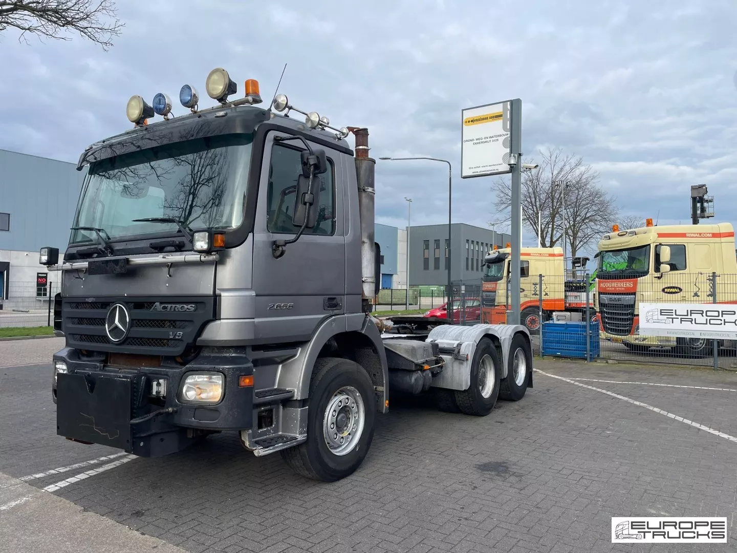 Mercedes Actros 2648 Steel/Air – EPS 3 Ped – Retarder – Globalworkstuff